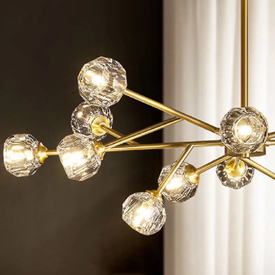Everly Quinn 18 - Light Sputnik Sphere Chandelier | Wayfair