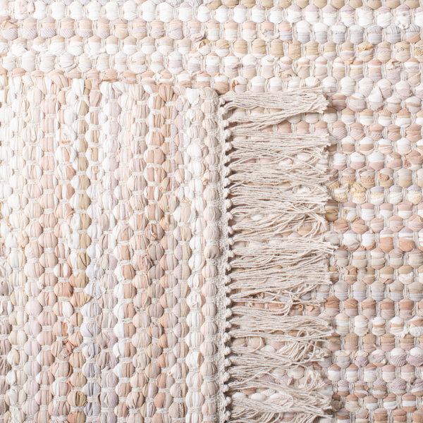 Sand & Stable™ Patricia Handmade Flatweave Cotton Beige Area Rug ...