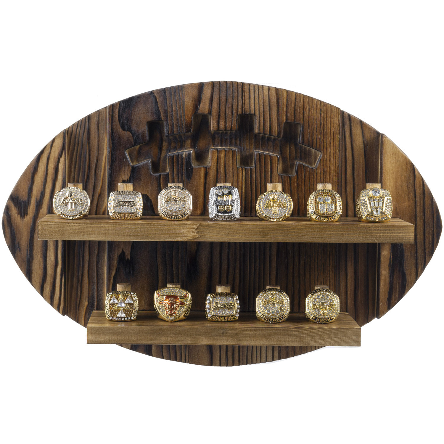 MyGift Wall Mounted Sports Ring Display Rack - Wayfair Canada