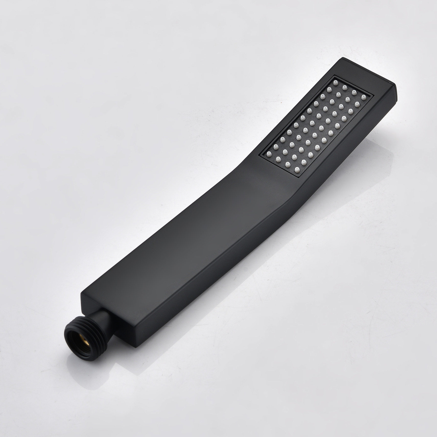 Banior Matte Black Ceiling Mounted Shower - Handheld & 16" Head Extra ...