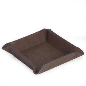 Winston Porter Leather Trinket Dish + & Reviews | Wayfair