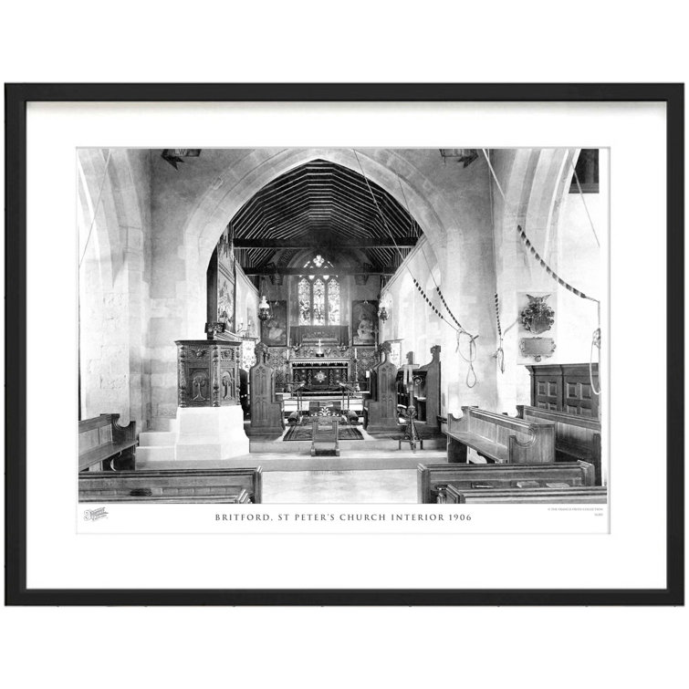 The Francis Frith Collection Britford, St Peter's Church Interior 1906 ...