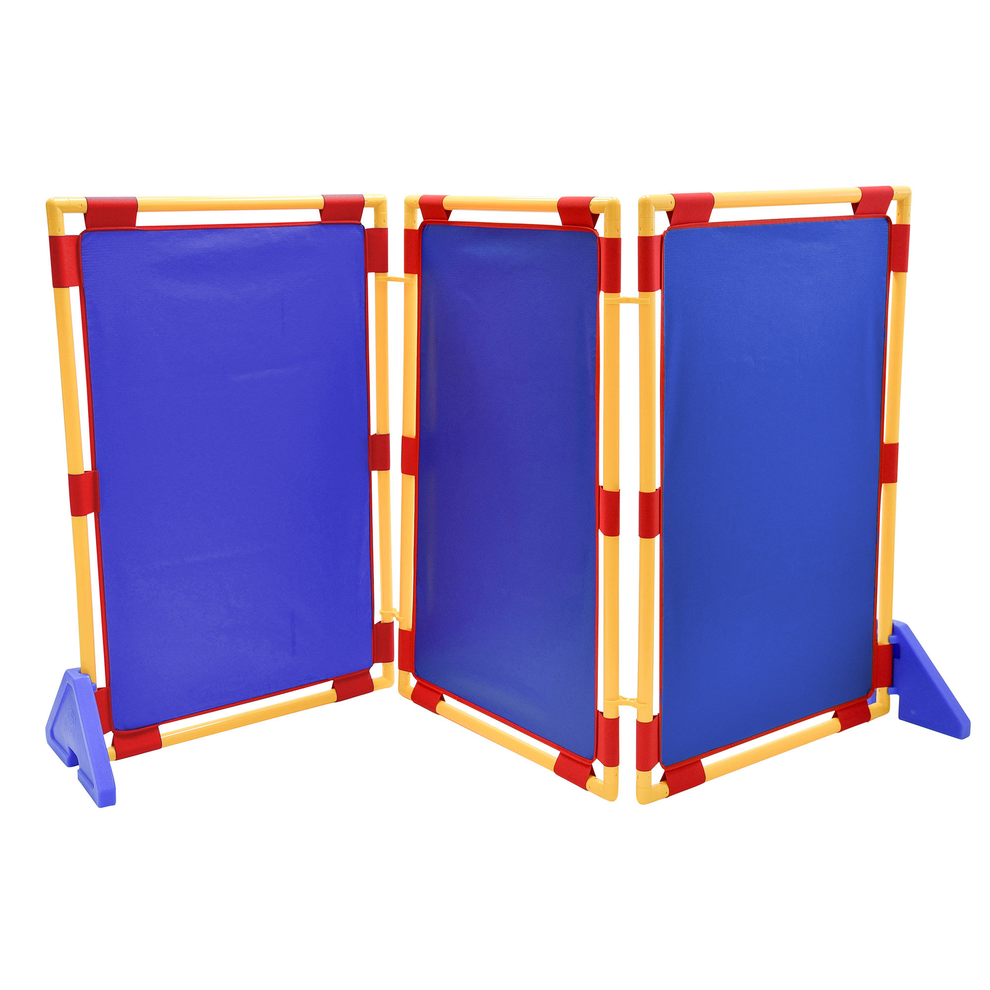 Children's Factory Rectangle Playpanel - Set Of 3 - Blue | Wayfair