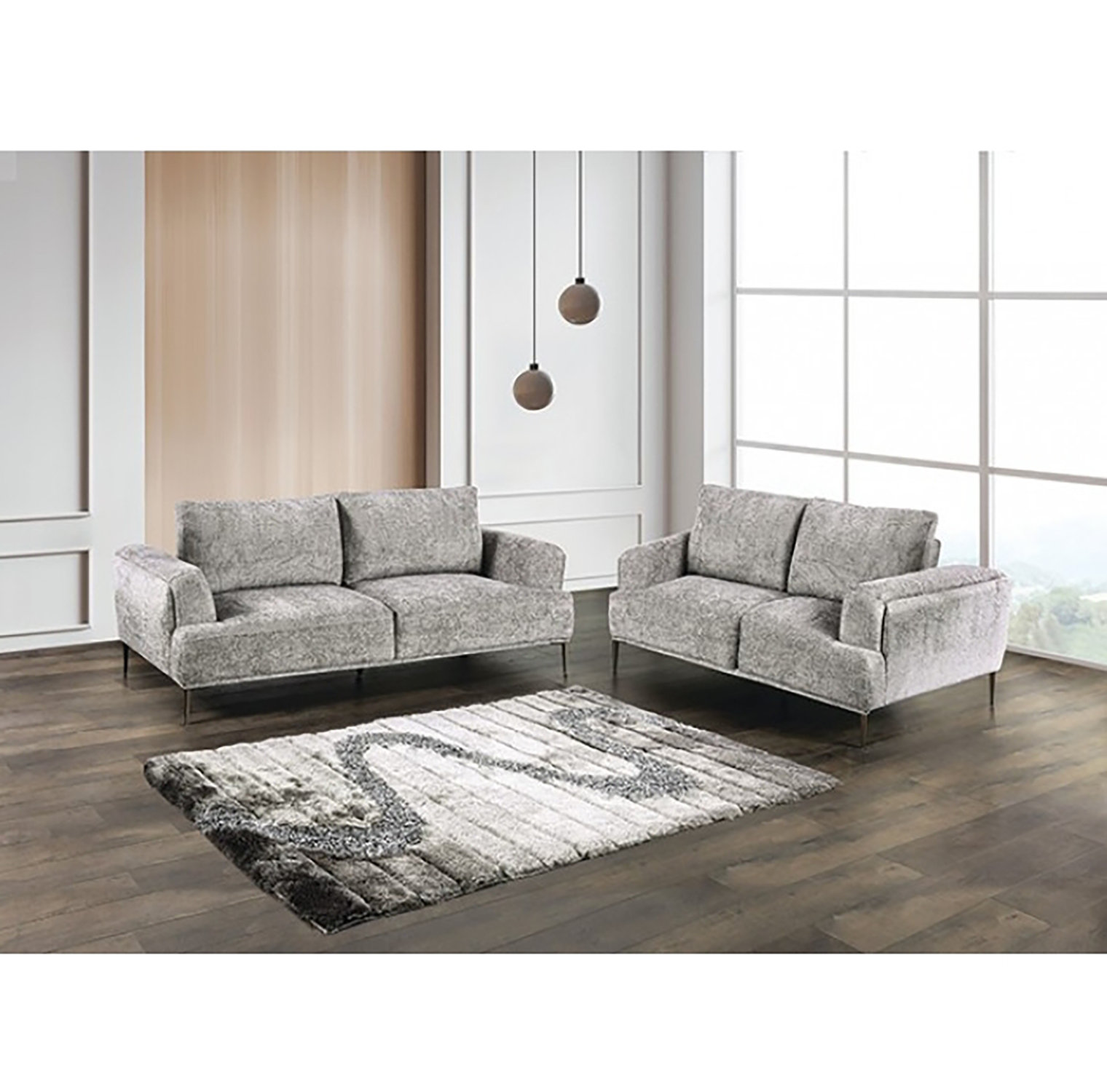 Ebern Designs Ensemble de salon 2 pièces Urbank - Wayfair Canada