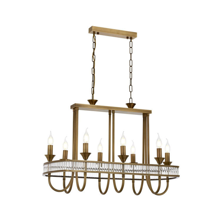 Mercer41 Demps 8 - Light Candle Style LED Chandelier | Wayfair.co.uk