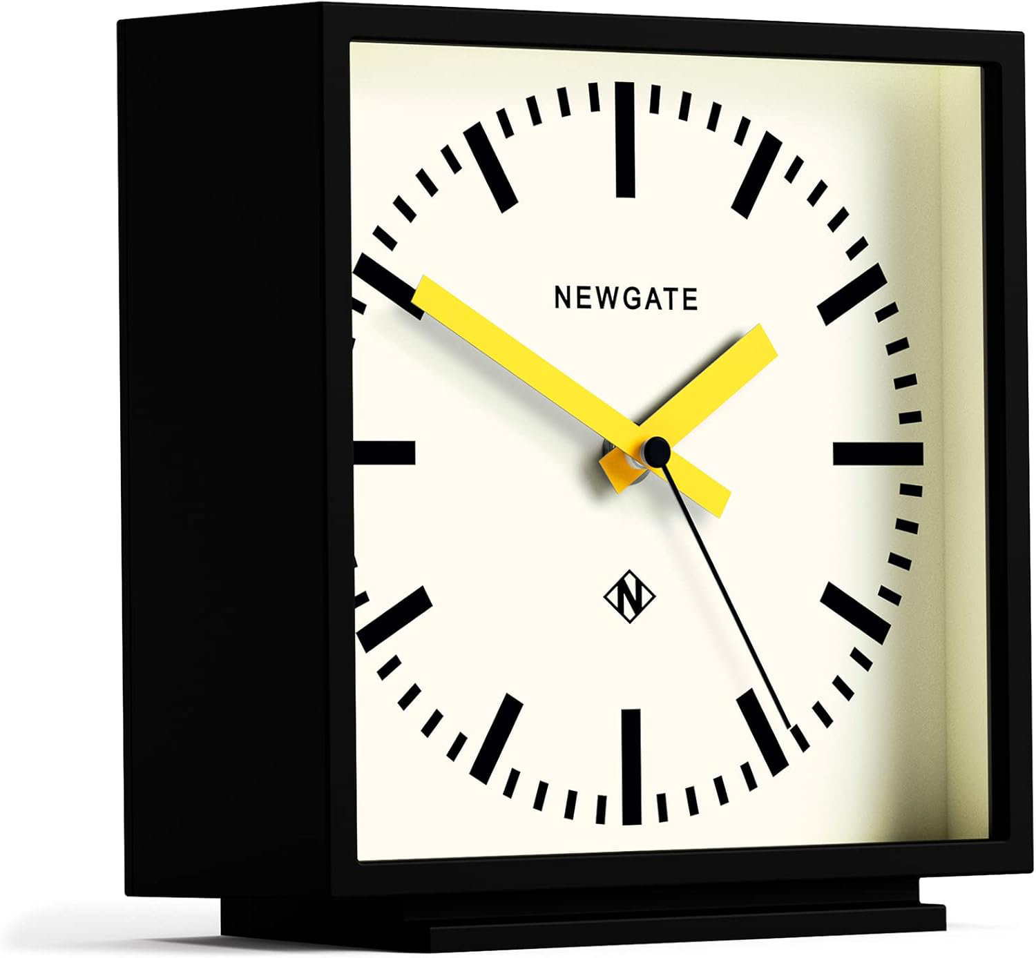 Corrigan Studio® Modern Silent Sweep Mantel Clock - 'No Tick' Sweeping ...