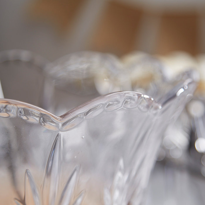 Godinger Silver Art Co Dublin Crystal 10 Piece Punch Bowl & Punch Glass ...