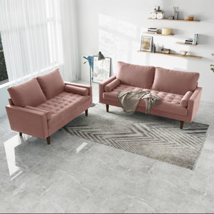 Pink Living Room Sets You'll Love | Wayfair