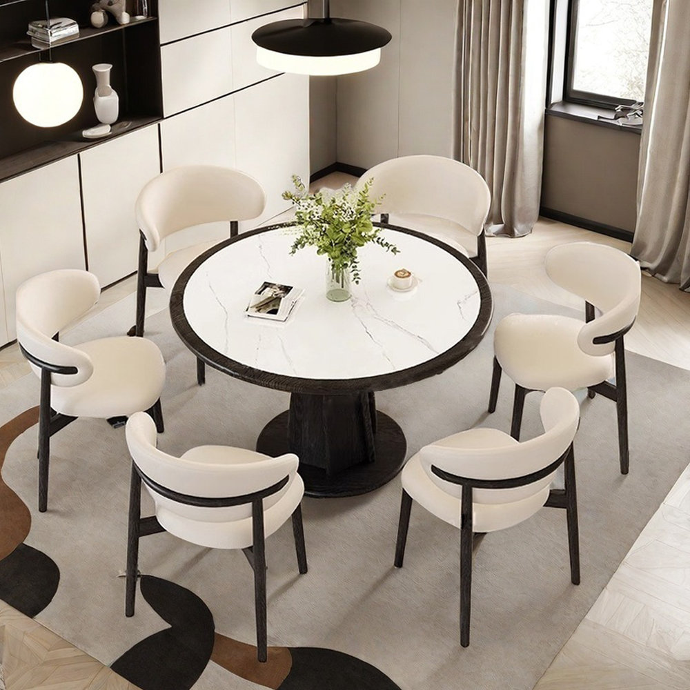 Graceful Nests Furnishings Retro simple small family dining table and ...