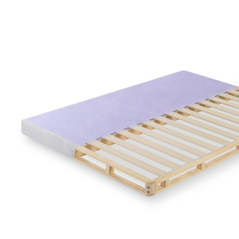 White Noise Spears 4'' Wood Mattress Foundation & Reviews | Wayfair