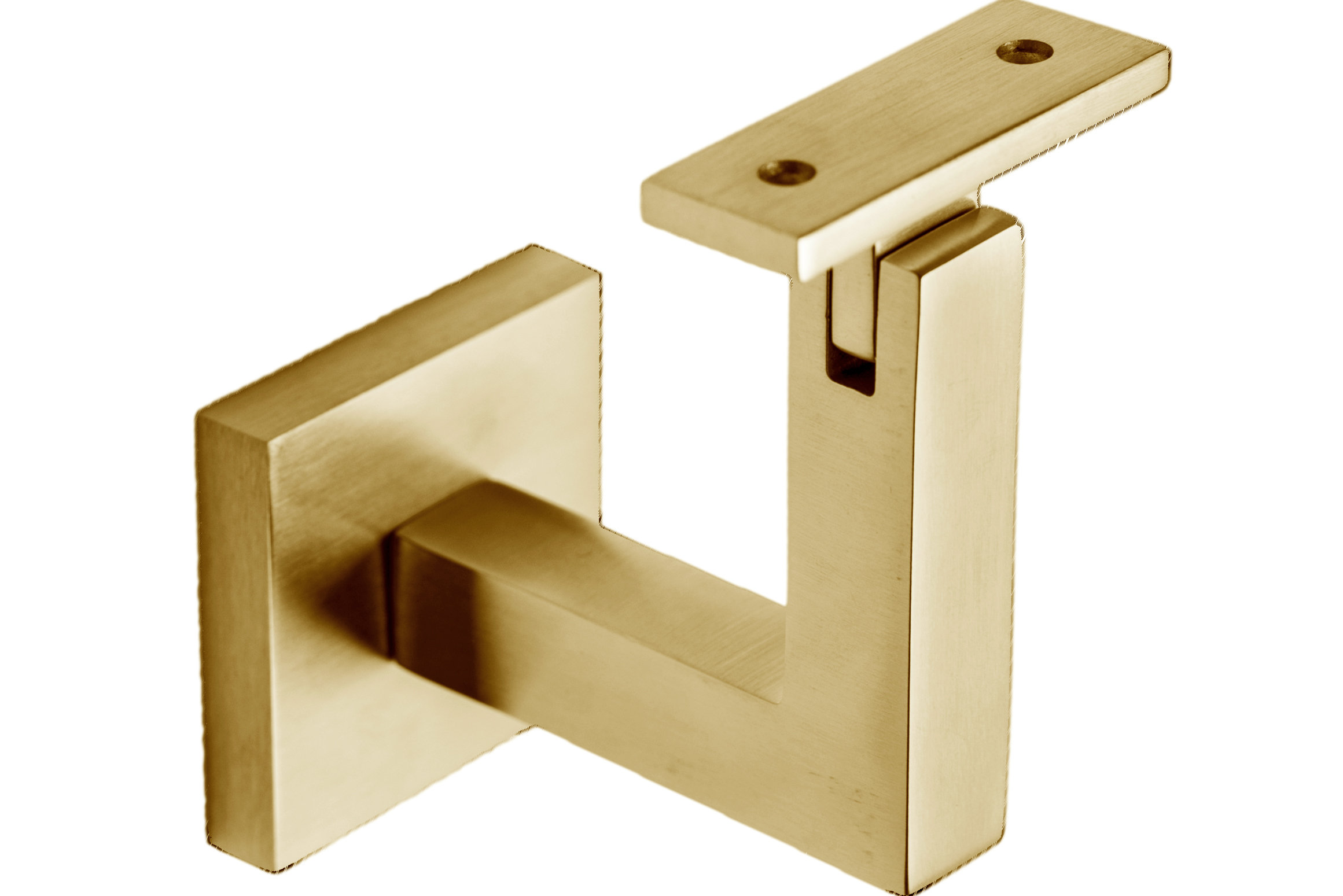 Linnea Surface Mount Handrail Bracket with Square Rose and Flat Plate ...