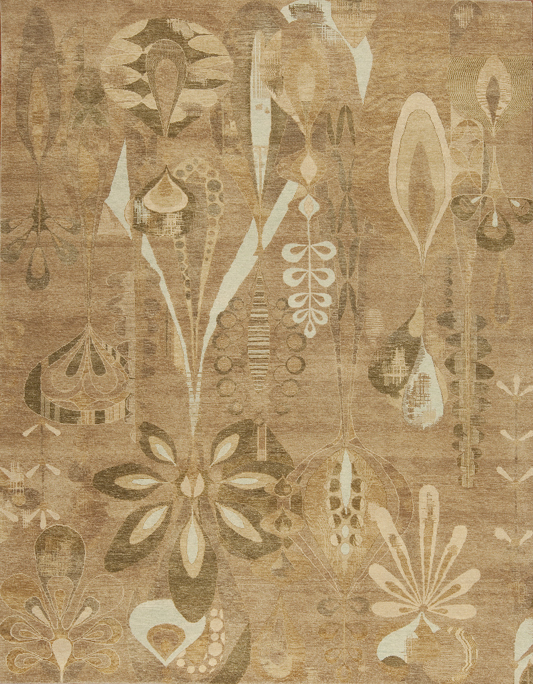 Samad Rugs One-of-a-Kind Rex Ray Hand-Knotted 2010s Rectangle 7'9" x 10 ...