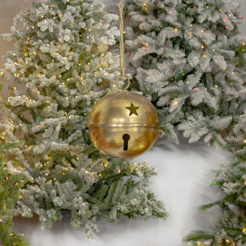 Zaer Ltd International Assorted Hanging Iron Sleigh Bells with Star ...
