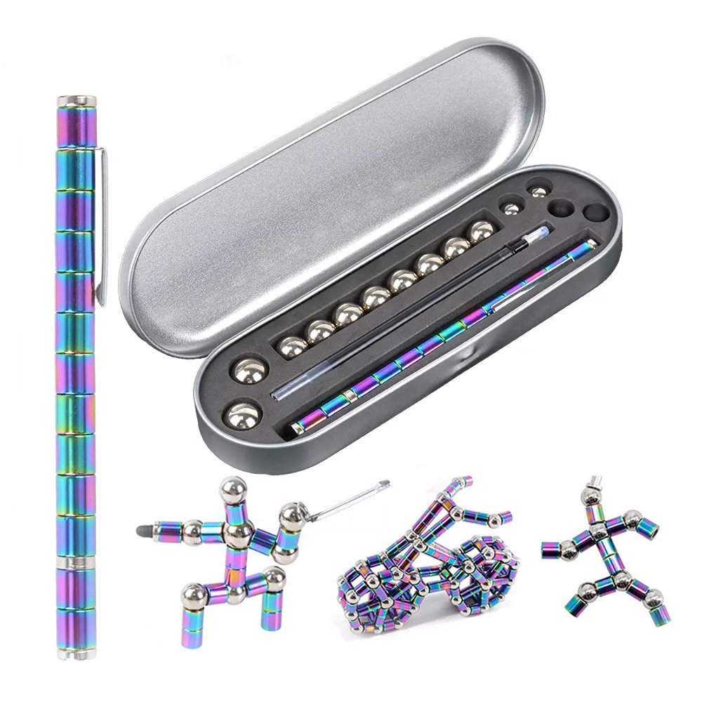 HOMEYA Magnetic Fidget Writing Stylus Pen Decompression Toys For Adults ...