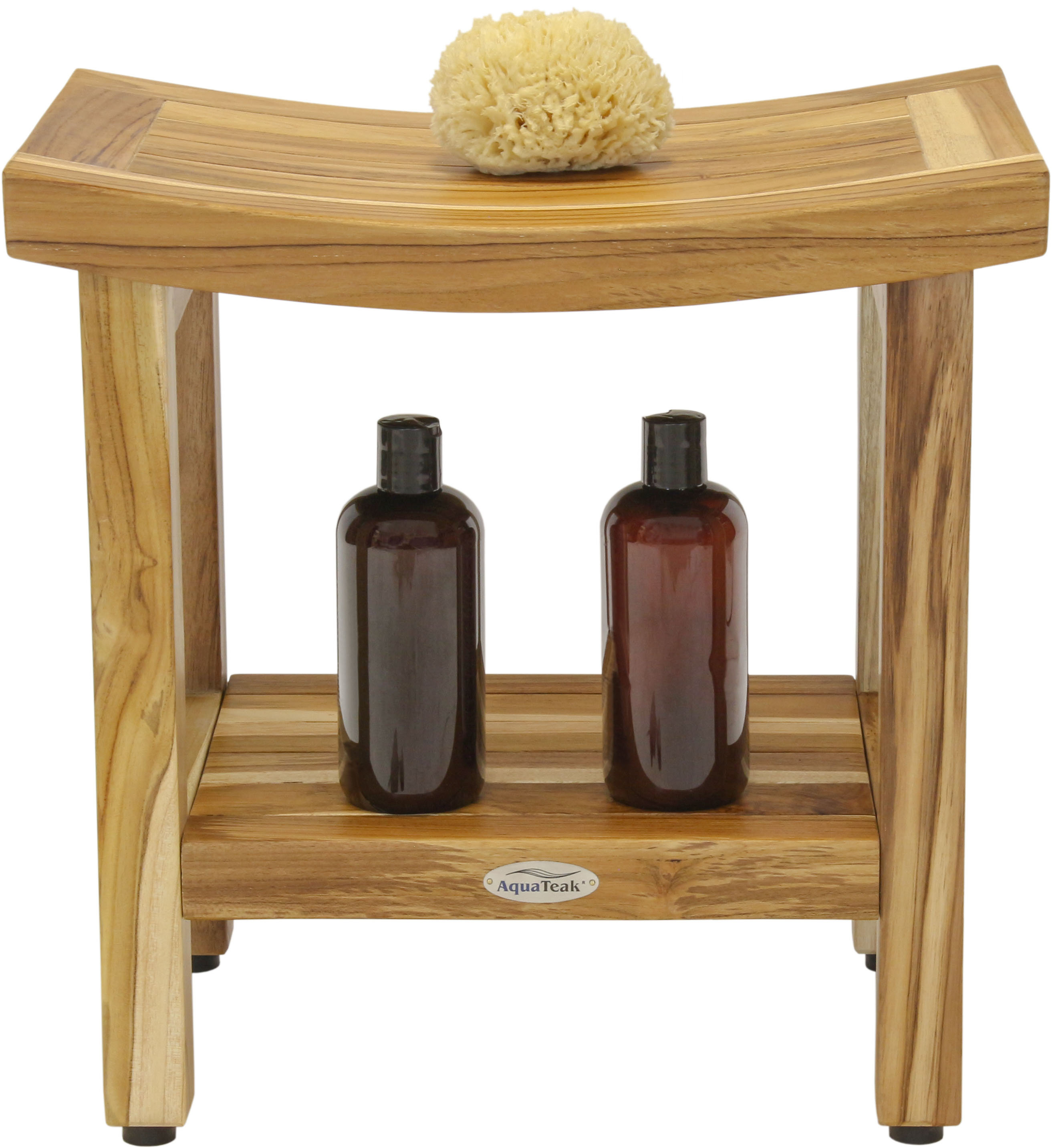 Aqua Teak Sumba Shield Teak Shower Bench & Reviews | Wayfair