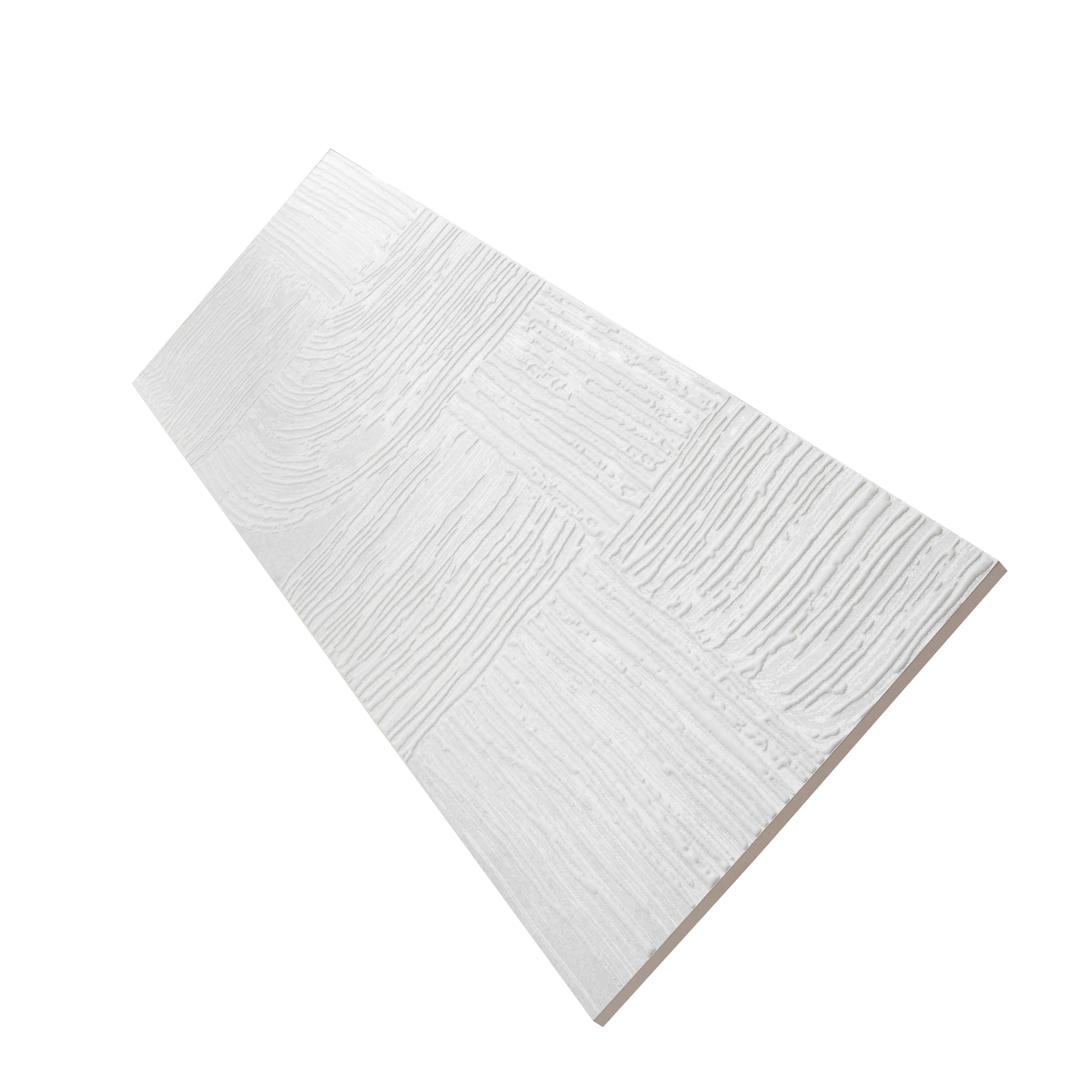 Apollo Tile Terrain 12x36 Off-White Ceramic Large Format Trowel Plaster ...