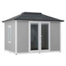Sunjoy Outdoor Beyond shed, 10'x12.6' She Shed,Backyard Office ...