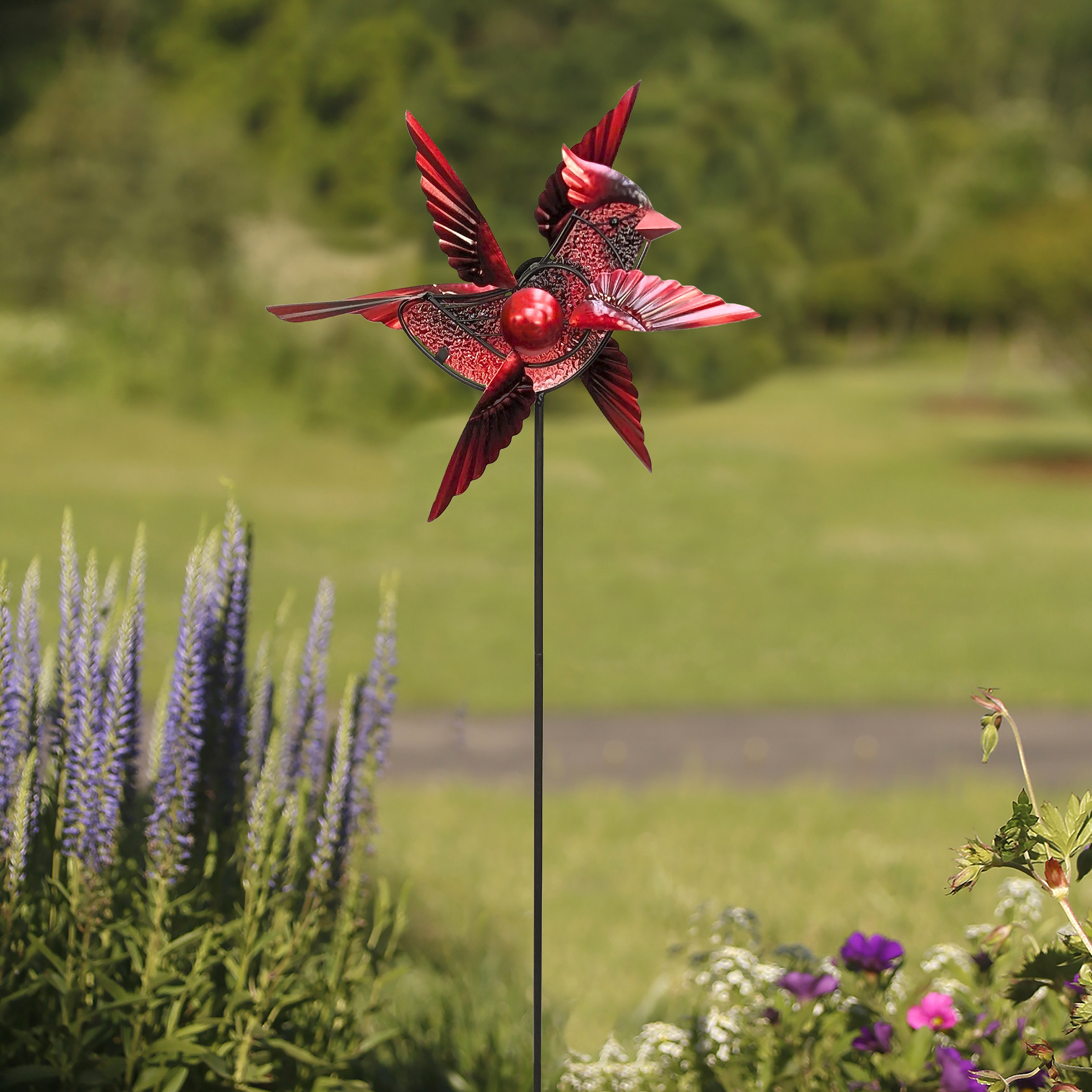 Echo Valley 2125 Dual-motion Pinwheel Blue Jay | Wayfair