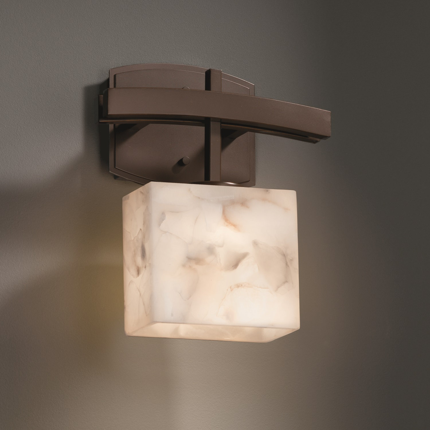 Wade Logan® Bouzoun 1 - Light Armed Sconce | Wayfair