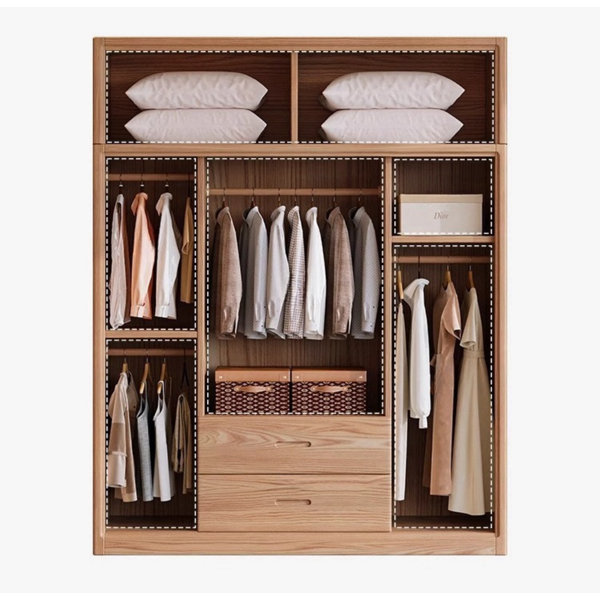 marlao Simple Fashion Wardrobe | Wayfair