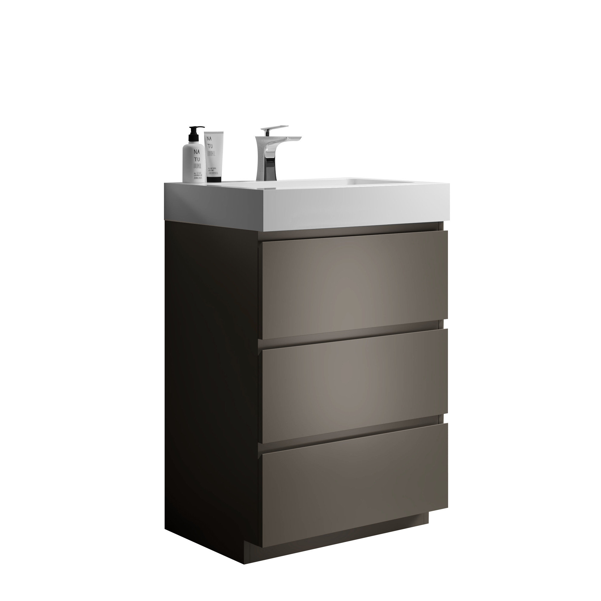 Ebern Designs Bathroom Vanity - Sink, Voluminous Storage, , Elegant ...