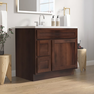 Home Beyond 36" Single Bathroom Vanity Base Only | Wayfair