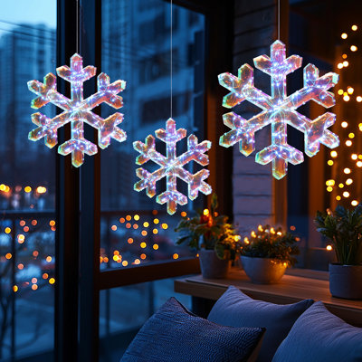 snowflake decorations