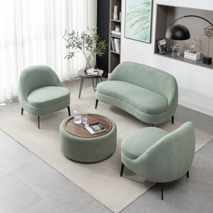 Green Living Room Sets You'll Love | Wayfair