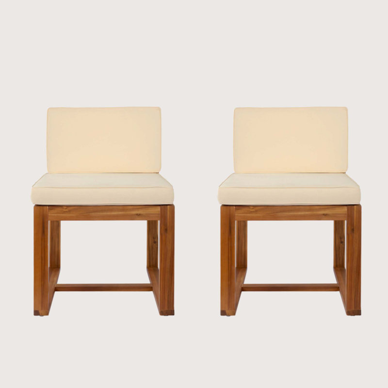 Corrigan Studio® Solid Wooden Dining Chair(SET OF 2) | Wayfair