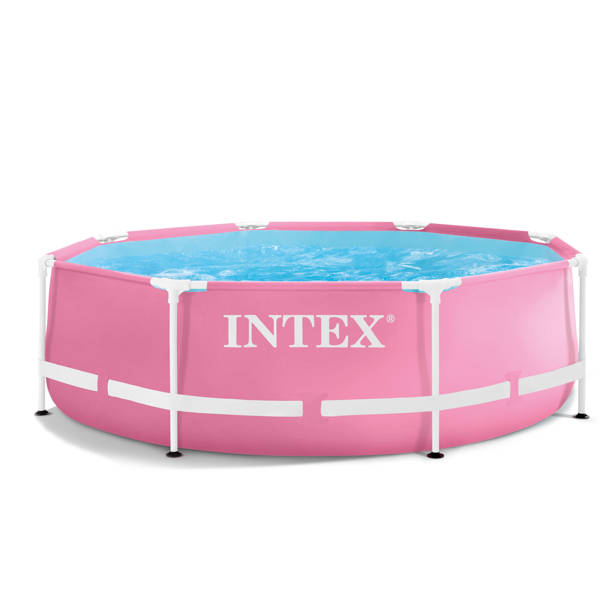 Intex 1.96ft x 7.21ft x 4.9ft Plastic Frame Set Pool & Reviews | Wayfair