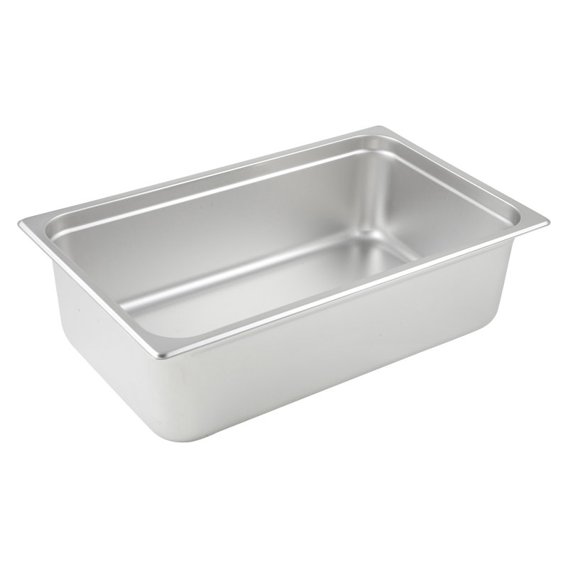 Winco Rectangle Stainless Steel Food Storage Container | Wayfair