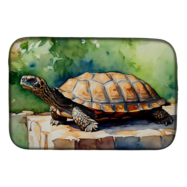 Caroline's Treasures Turtles Tortoises Dish Drying Mat - Wayfair Canada