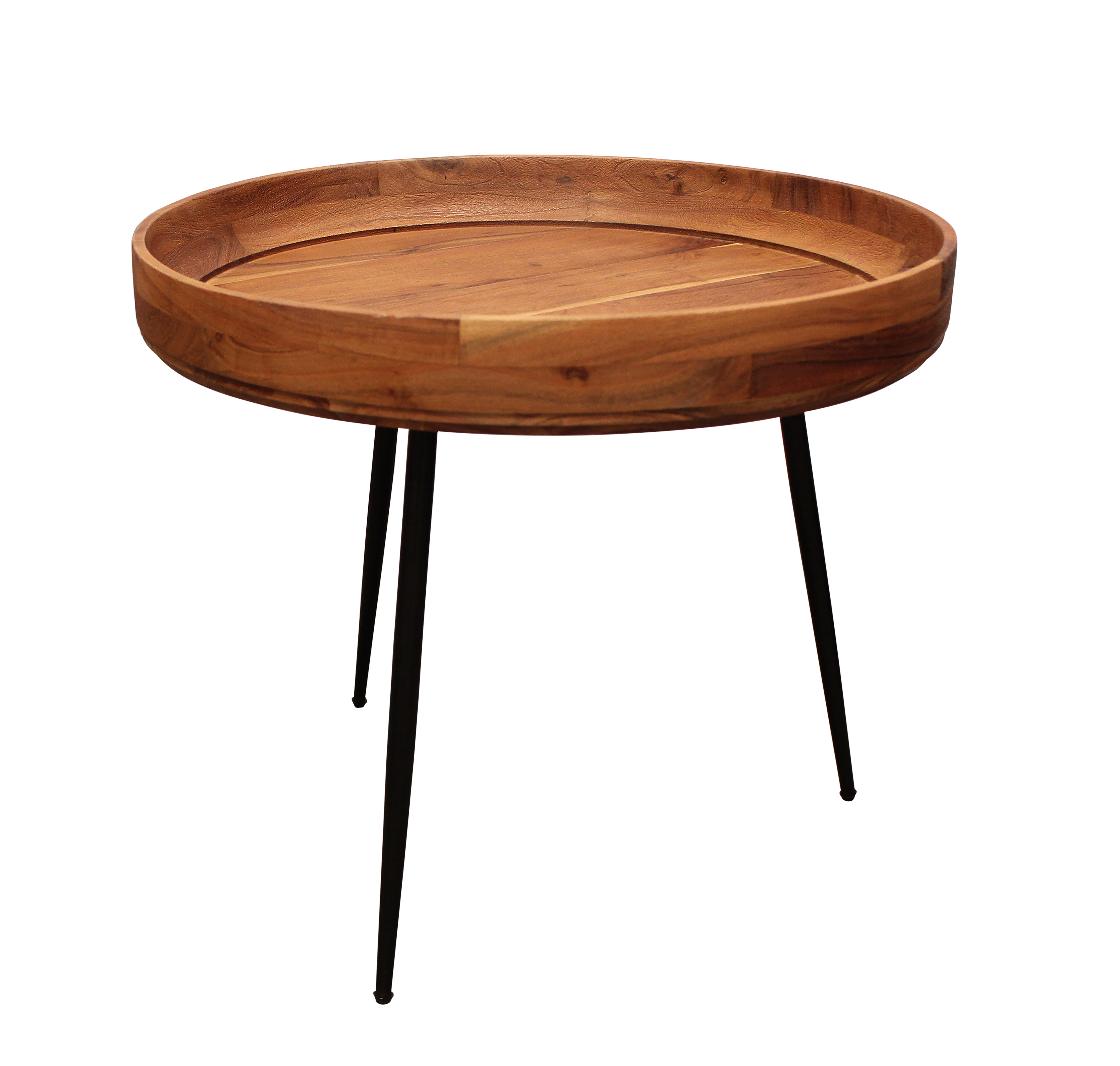Loon Peak® Dorri Solid Wood Tray Top End Table | Wayfair