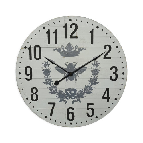 Zentique Wood Analog Clock | Perigold