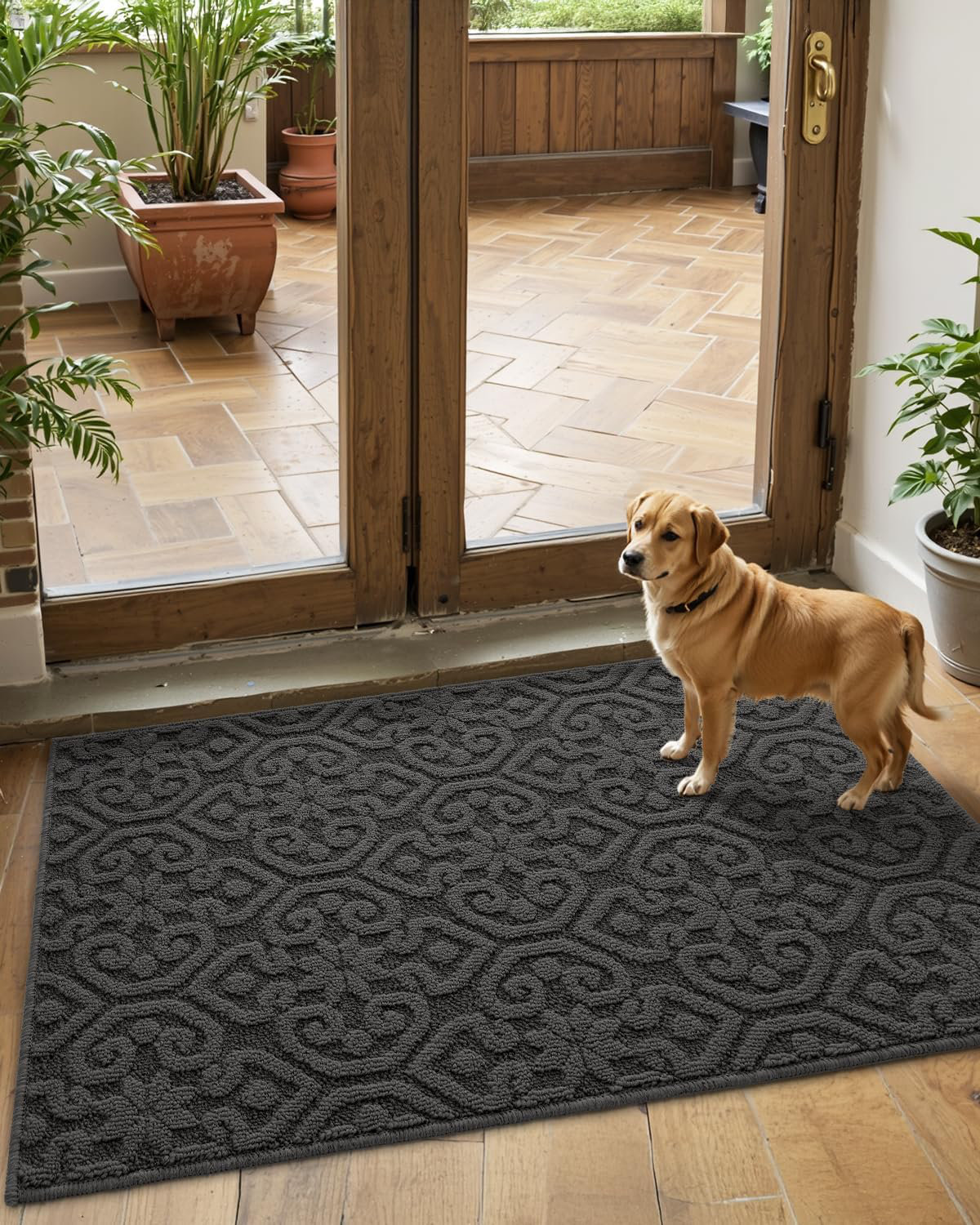 Lark Manor™ Door Mat For Entryway 24X36, Washable Entrance Mats With ...