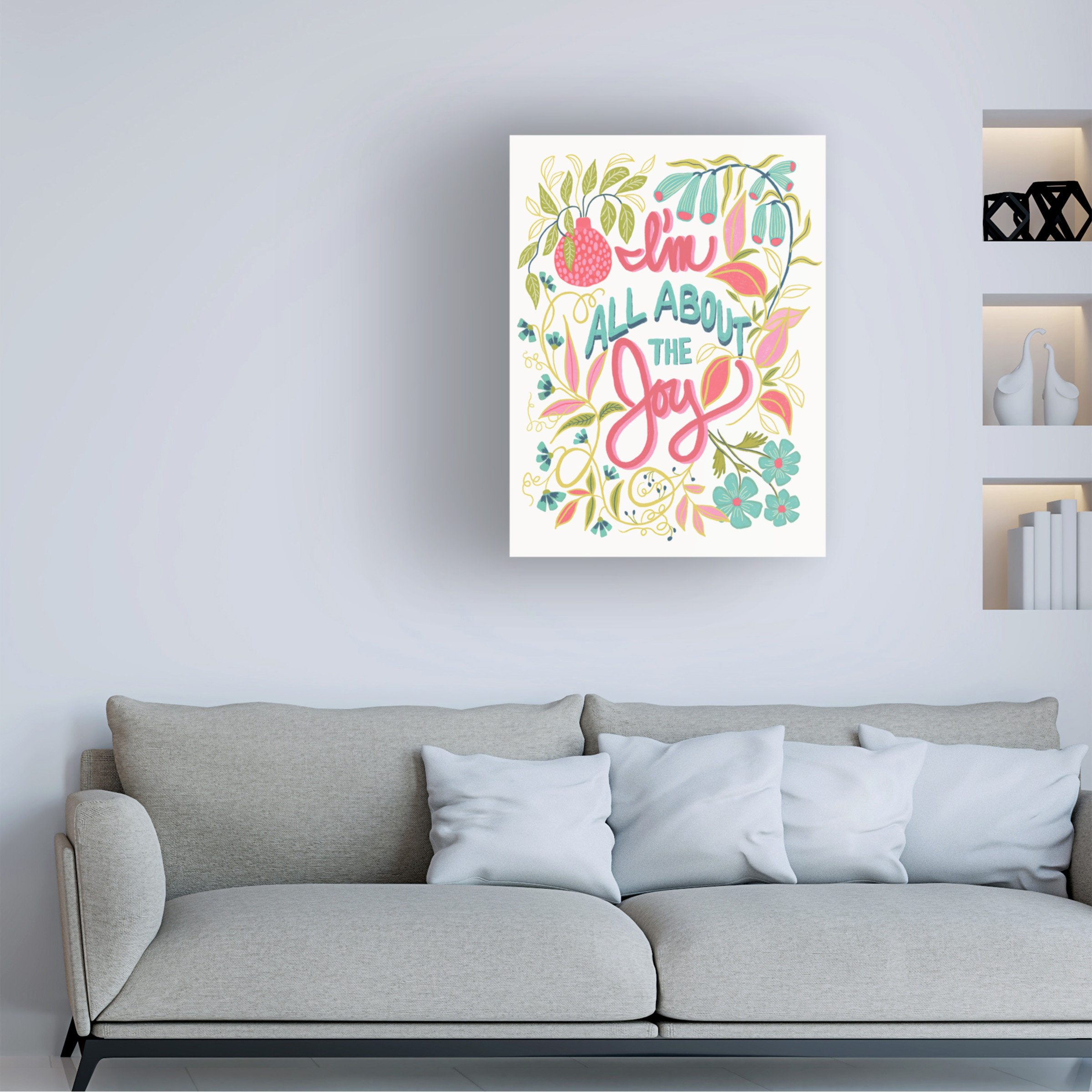 Ebern Designs Wrapped Canvas Wall Art - Suzanne Allard 'All About The ...