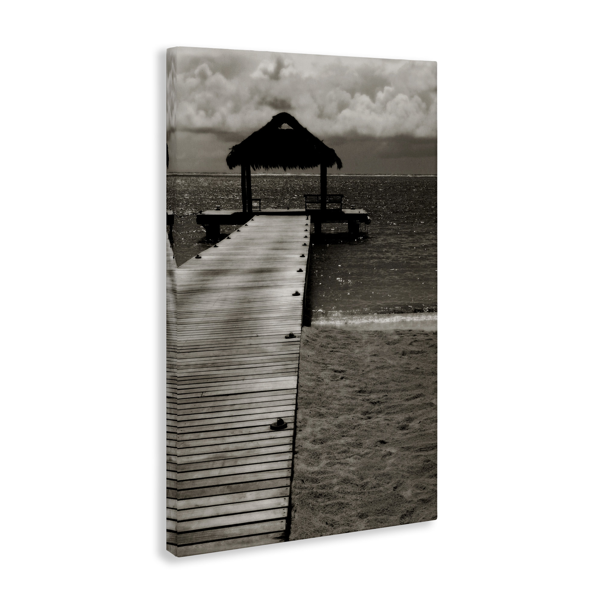 Breakwater Bay Covered Jetty Dock Canvas Wall Art by Noah Bay - Wayfair ...