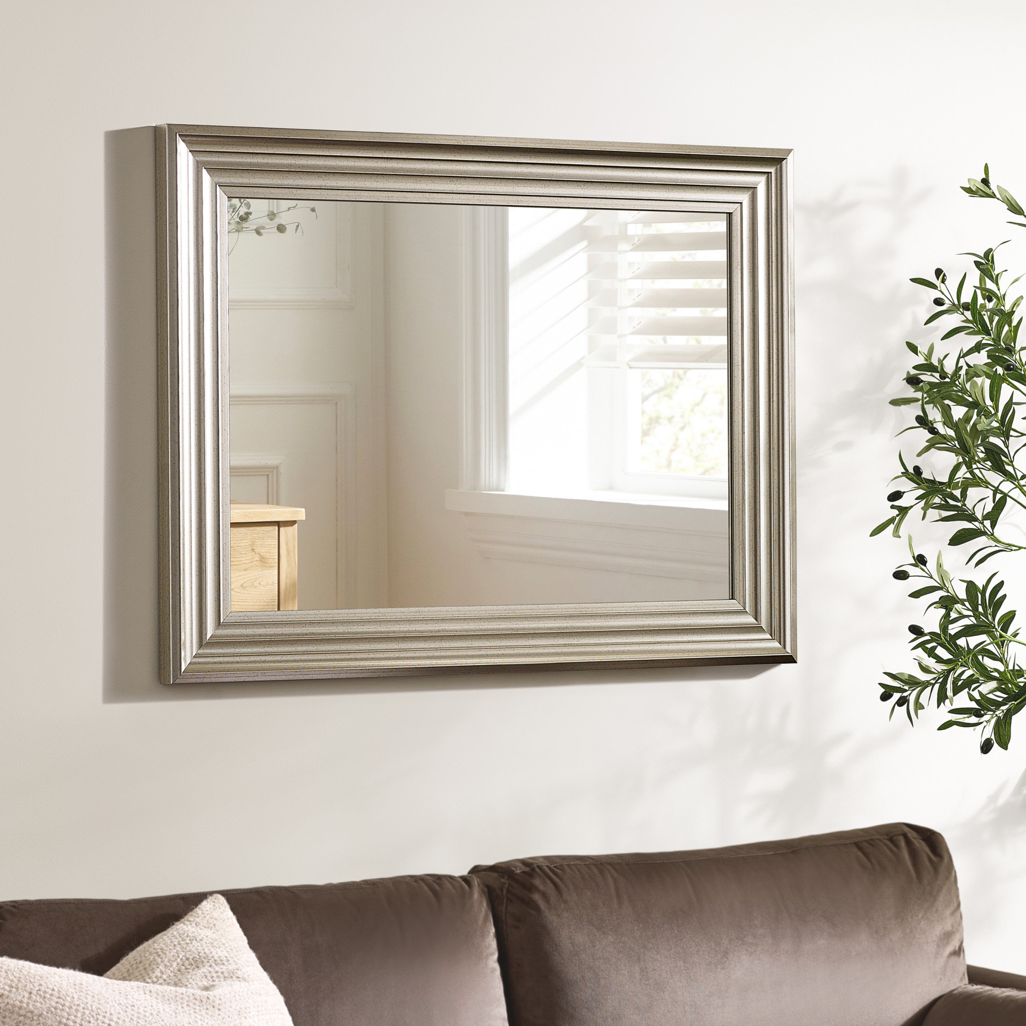 ClassicLiving Manufactured Wood Rectangle Mirror | Wayfair.co.uk