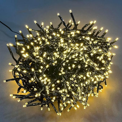 Alcott Hill® 12.5ft Cluster Light Twinkle Led String Christmas ...