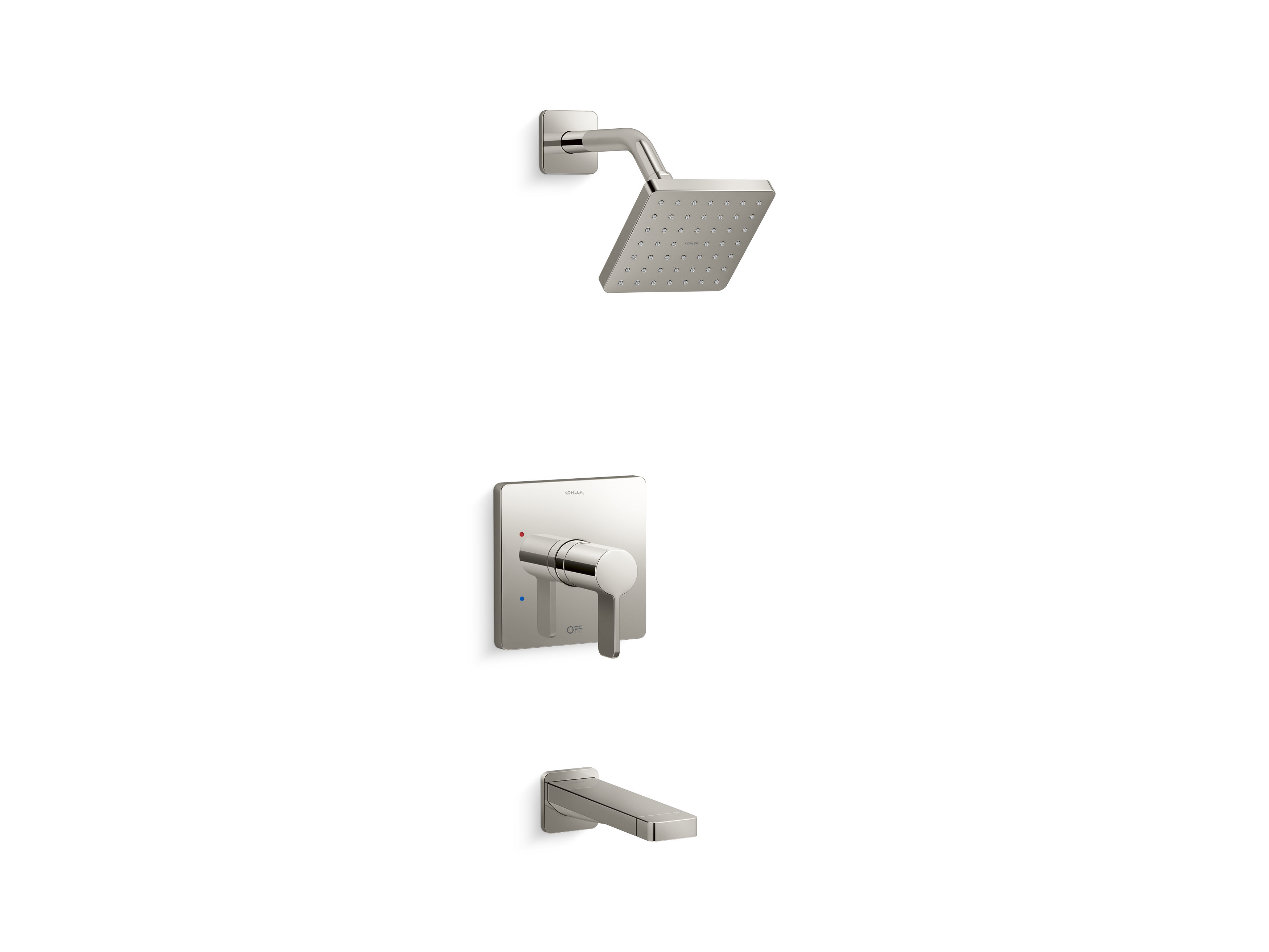 Kohler Parallel™ Pressure Balanced Tub and Shower Faucet & Reviews ...
