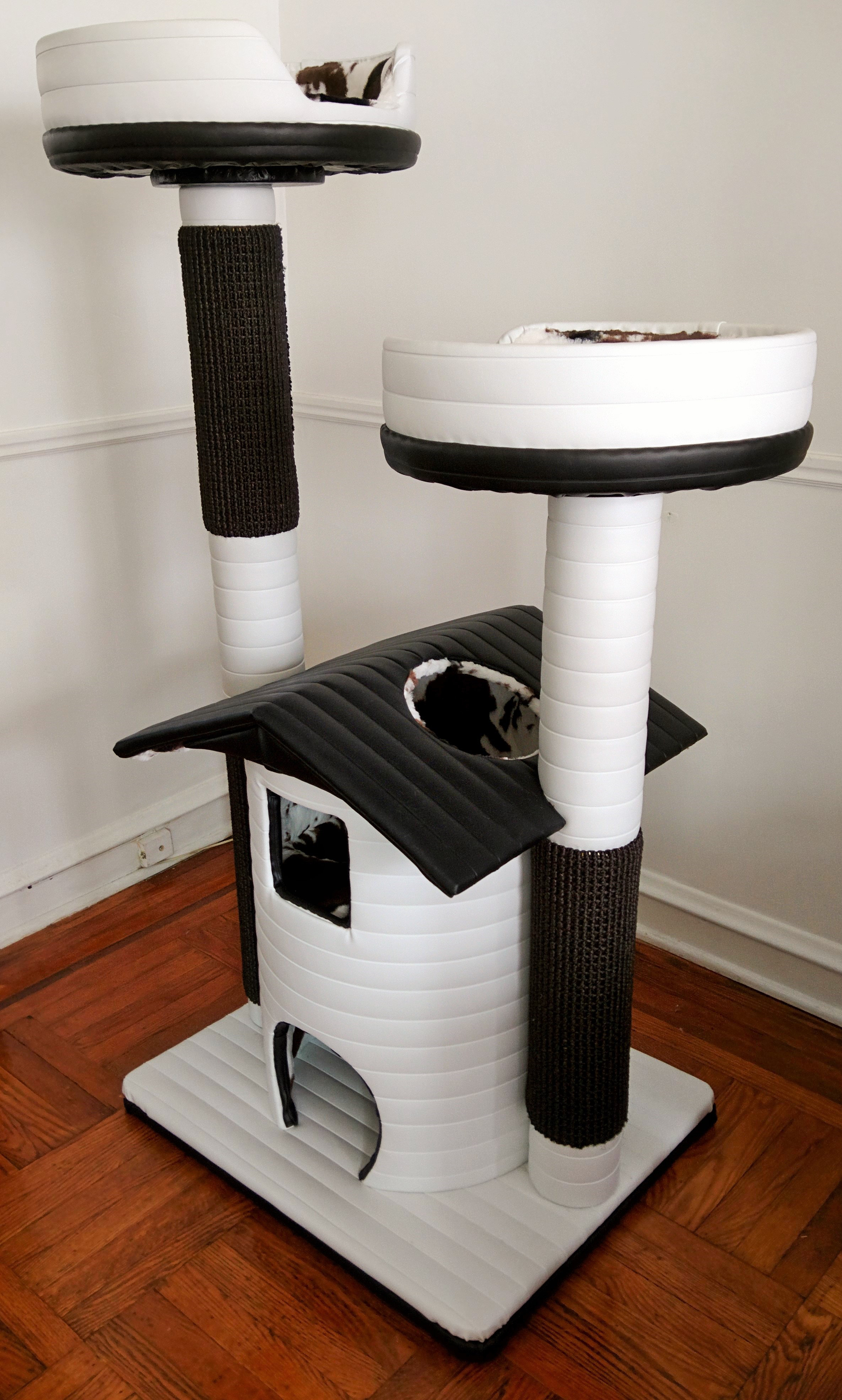 Royal Cat Boutique 55" Cat Condo | Wayfair
