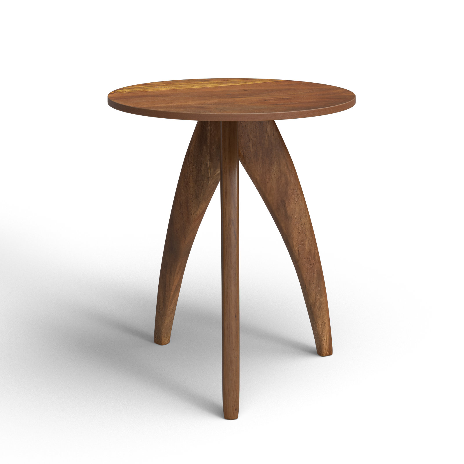Joss & Main Laverne Solid Wood 3 Legs End Table & Reviews | Wayfair