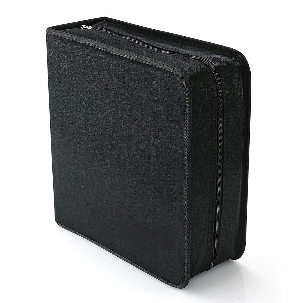 black cd case holder