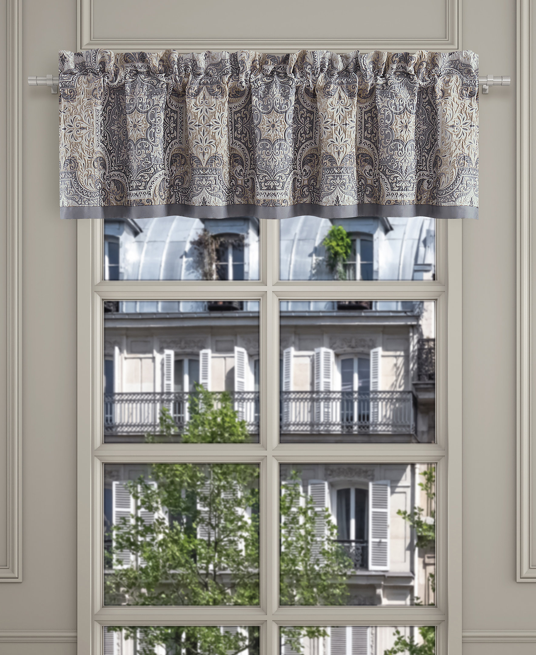 Five Queens Court Leonard Window Straight Valance | Wayfair