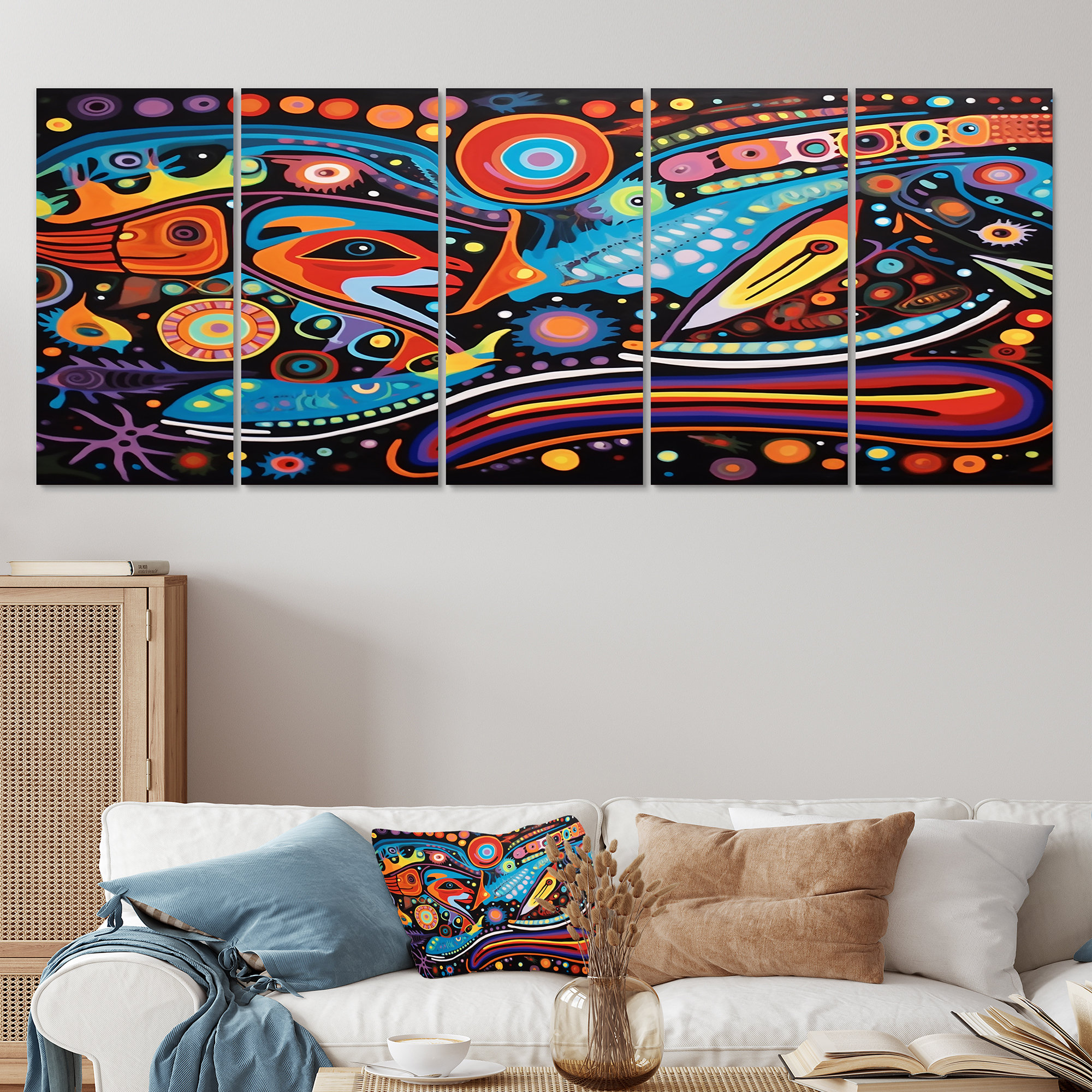 Bungalow Rose Indigenous Composition Great Mystery - Native American ...