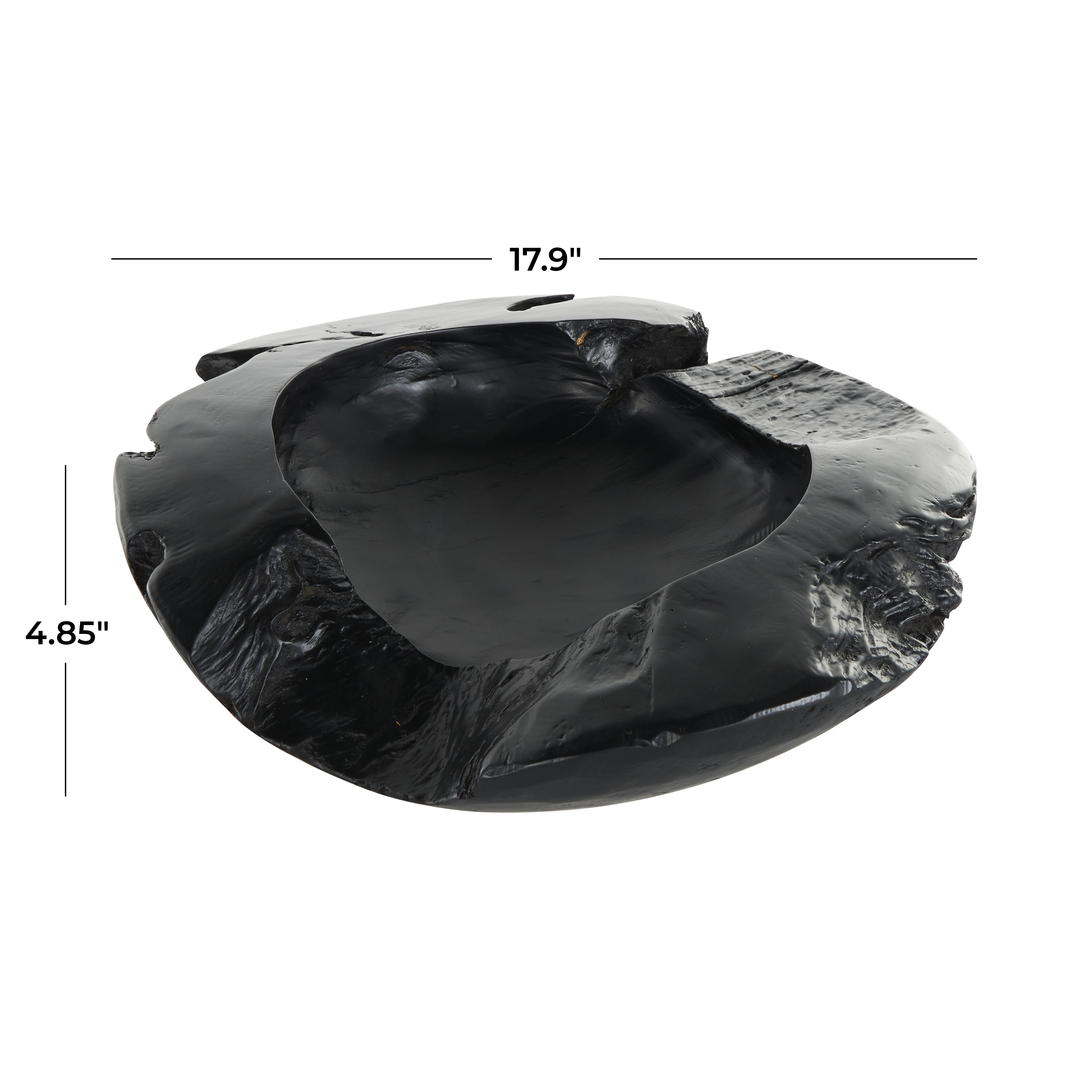 Orren Ellis Cole And Grey Teak Wood Handmade Live Edge Tray | Wayfair