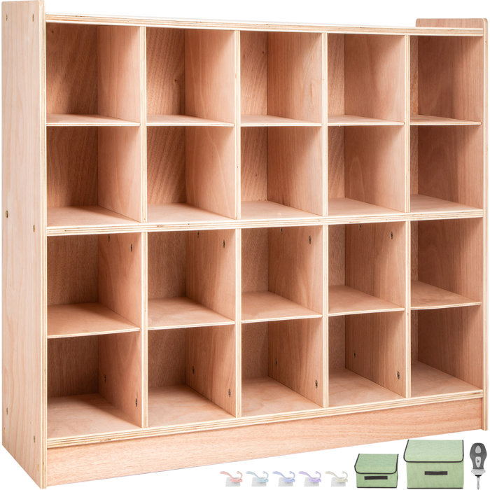 VEVOR Manufactured Wood 4 - Tier 48'' Cubby | Wayfair