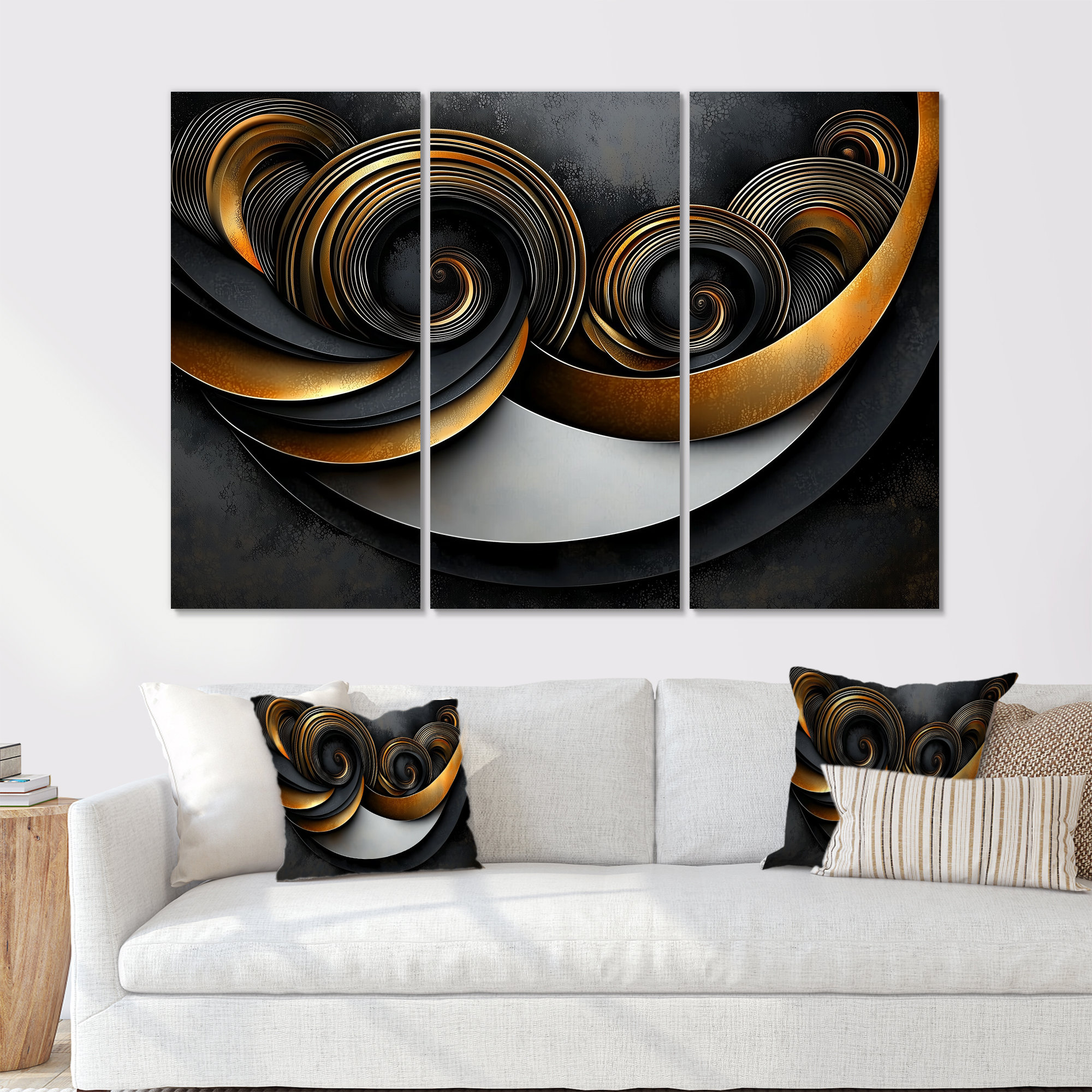 Ivy Bronx Celestial Alignment Of Abstract I - Abstract Geometric Wall ...