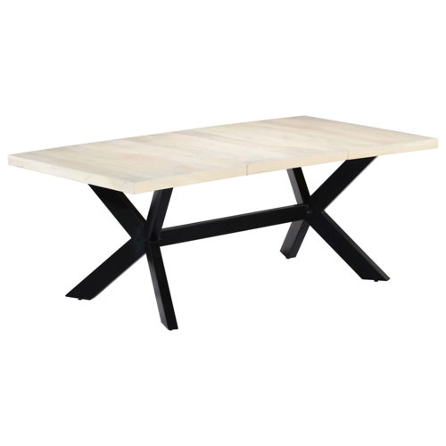 Union Rustic Dining Table Kitchen Table Dining Room Dinner Table Solid ...