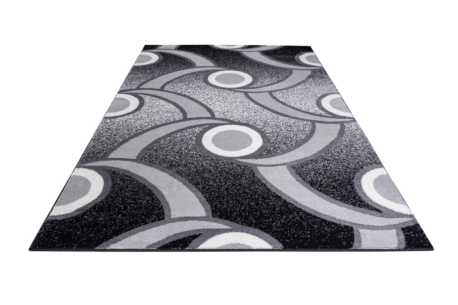 Wrought Studio™ Contemporary Abstract 5x7 Area Rug for Living Room ...